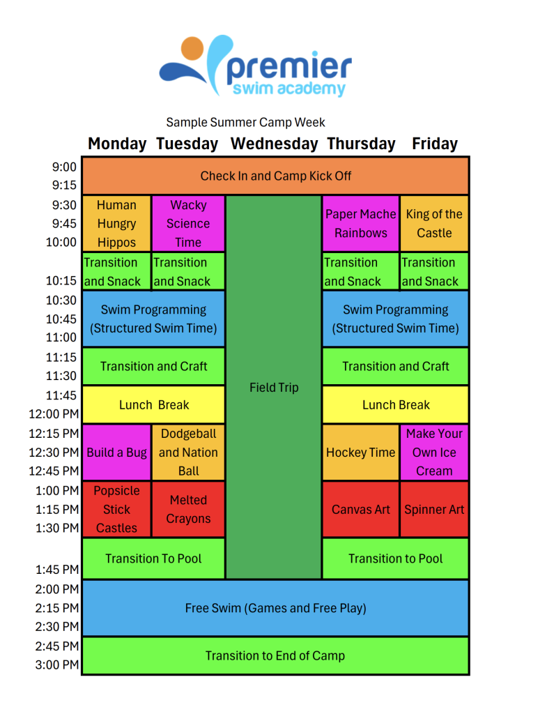 Summer Camp Diamond Bar - Premier Swim Academy